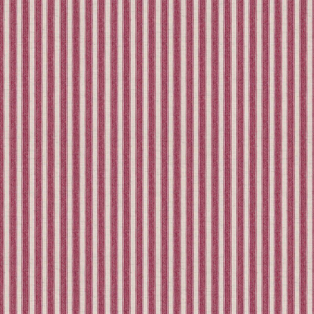 Ticking Stripe Natural luxury linen | Alison Gee