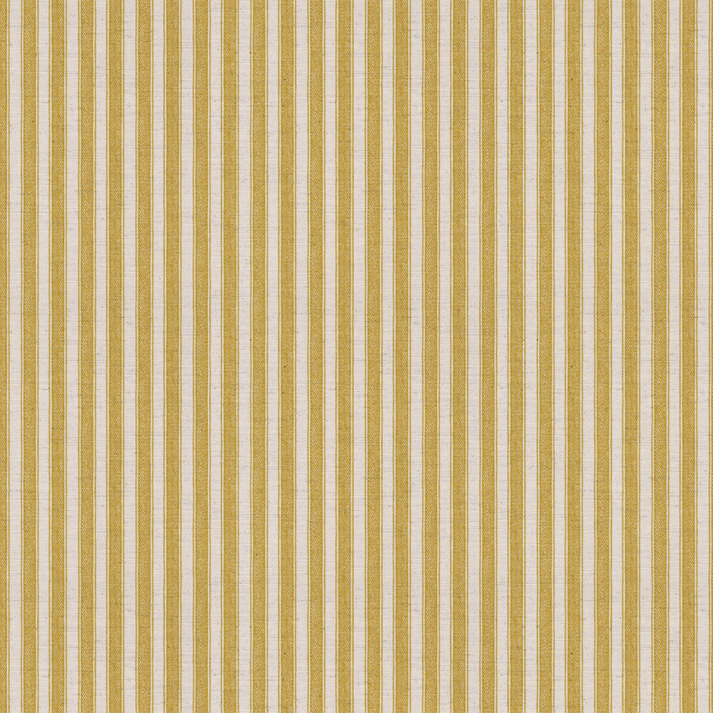 Ticking Stripe Natural luxury linen | Alison Gee